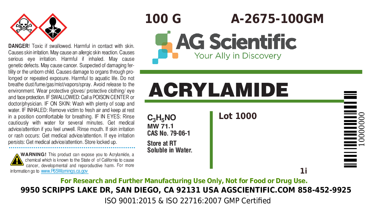 A-2675-100GM - Acrylamide, 100 G